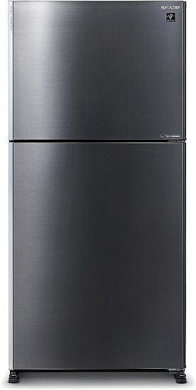 מקרר 2 דלתות מקפיא עליון 556 ליטר Sharp SJ-GTR760S - צבע כסוף מושחר