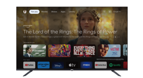 מסך לד “75 MAG SMART TV Powered by GOOGLE TV GTV75D23